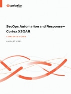 Cortex XSOAR: Concepts Guide - Palo Alto Networks