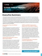 Executive Summary: Unit 42 Cloud Threat Report 2H 2020 - Palo Alto Networks